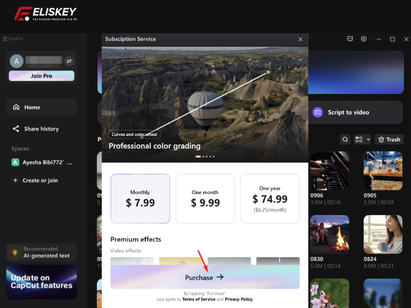 Hướng dẫn cách tải Capcut Pro miễn phí mới nhất 2025 - Eliskey